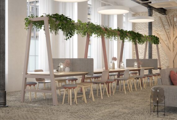 Alto Canopy Bench - Elite Office Furniture UK Limited